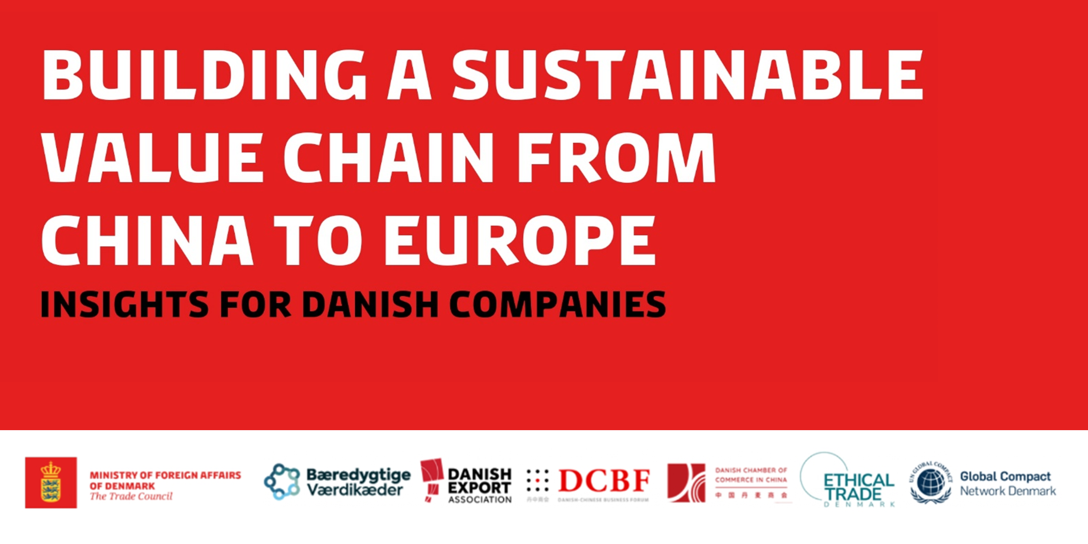 Building A Sustainable Value Chain From China to Europe | DCBF